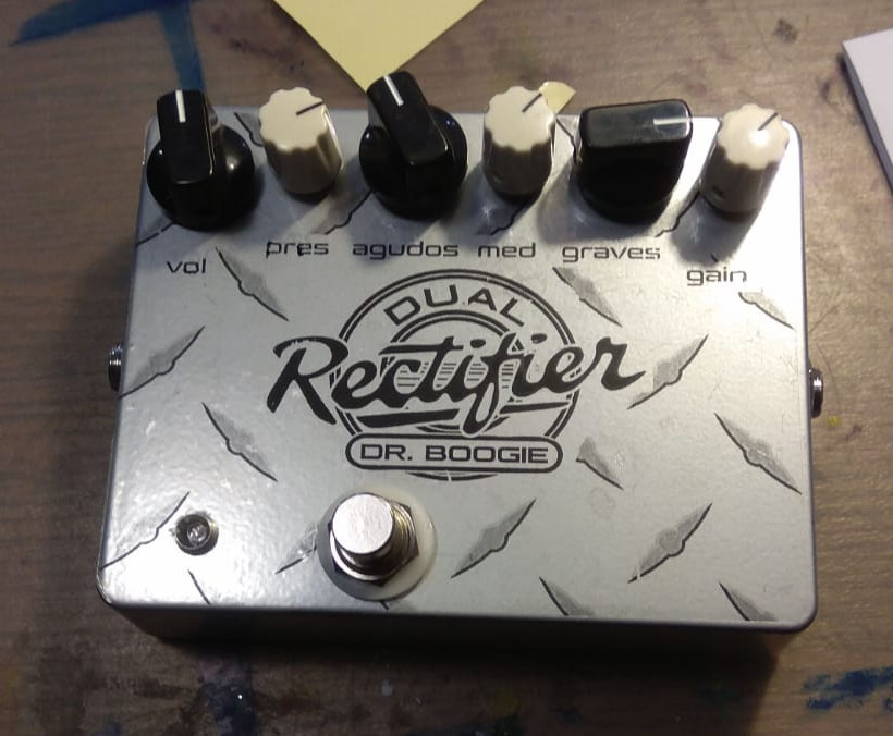 Montaje pedal Mesa/Boogie Dual Rectifier (muy económico). : Electrónica ...
