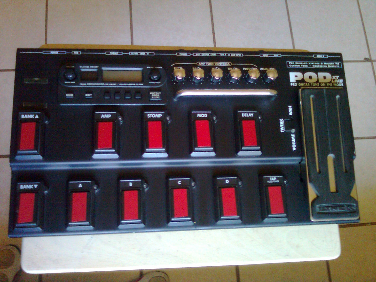 Pod xt live: Ayuda en led y efectos : Pedales y efectos | Guitarristas
