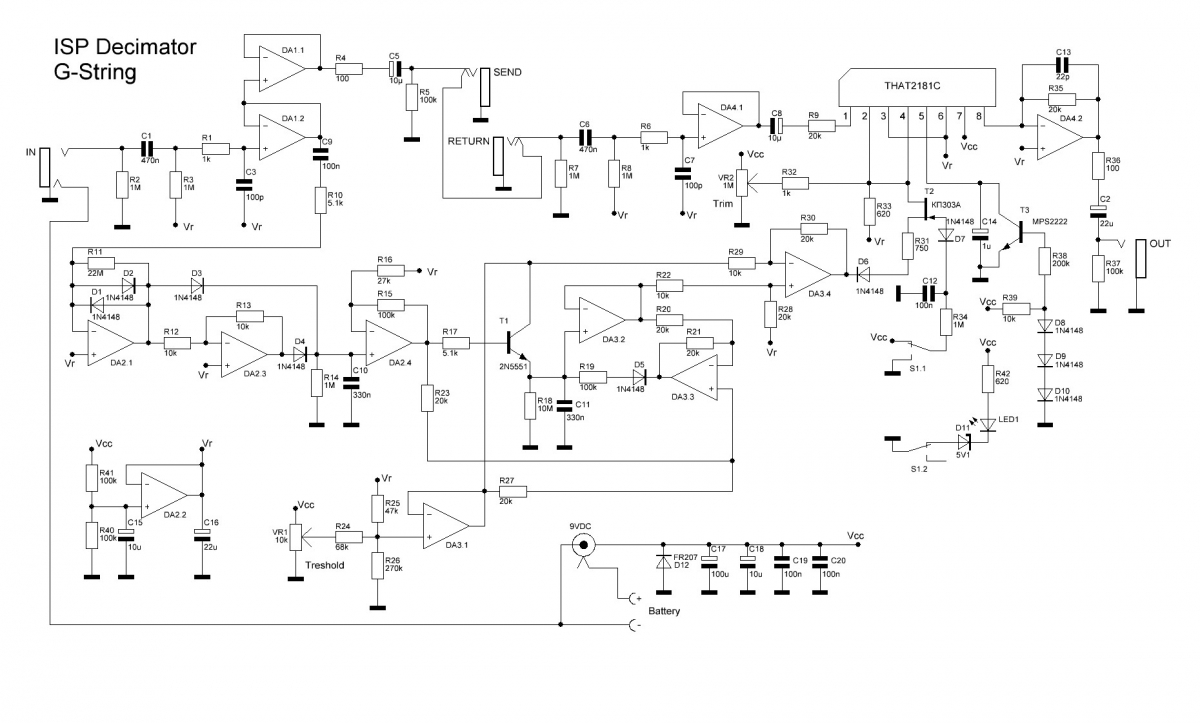 Clon DIY del ISP DECIMATOR G STRING VERIFICADO : Electrónica DIY página ...