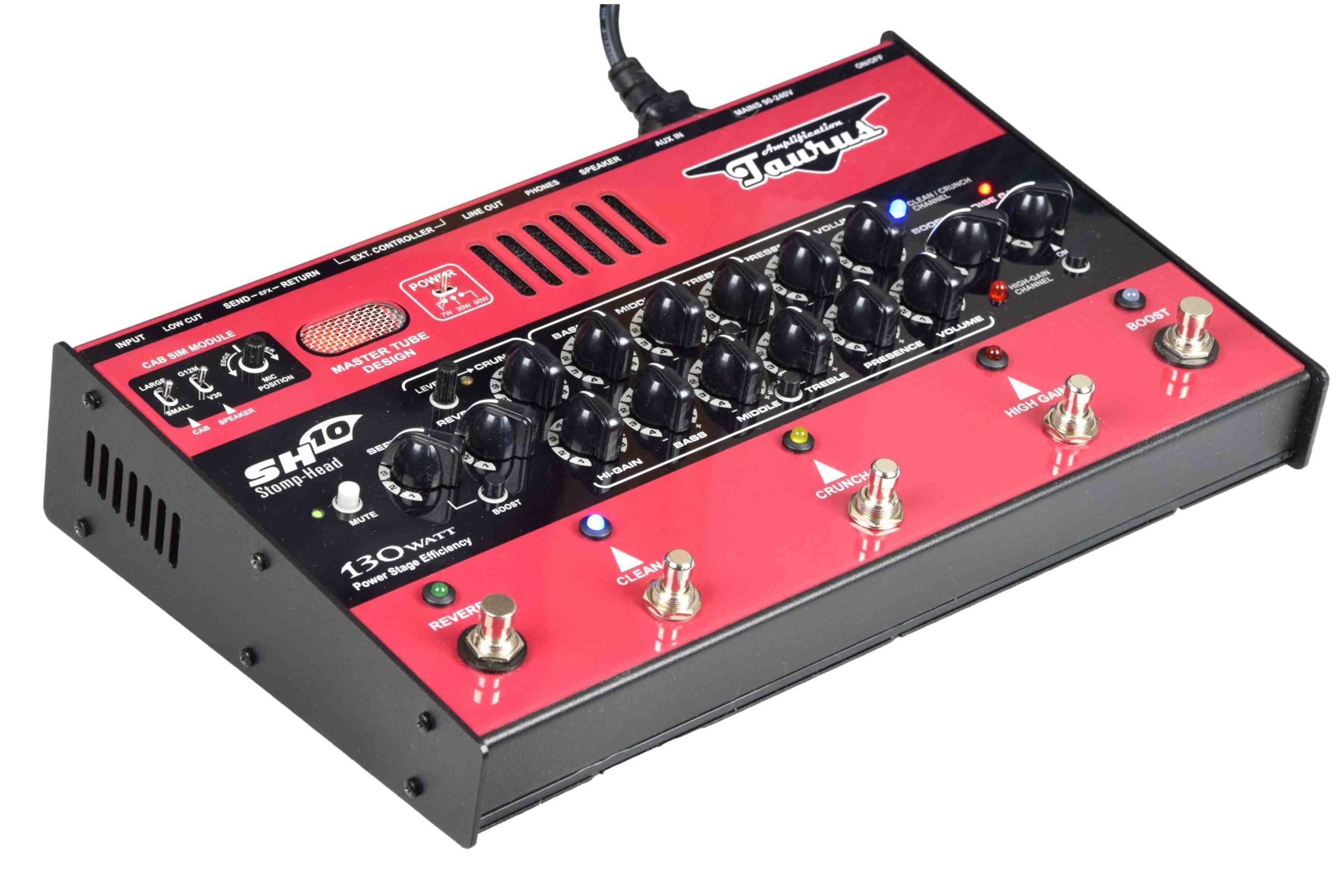 Taurus renueva su amplificador en formato pedal con el Stomp-Head SH-10 ...