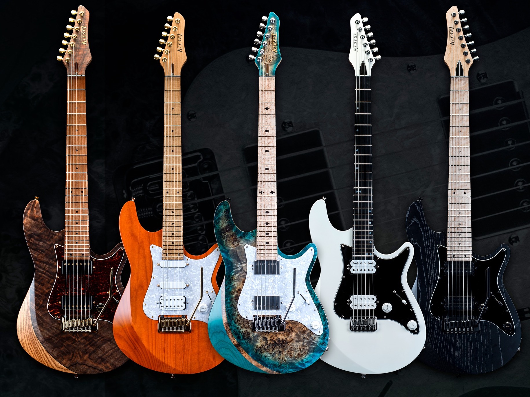 Kiesel Lyra: Un nuevo modelo en versiones de 6 y 7 cuerdas diseñado en ...