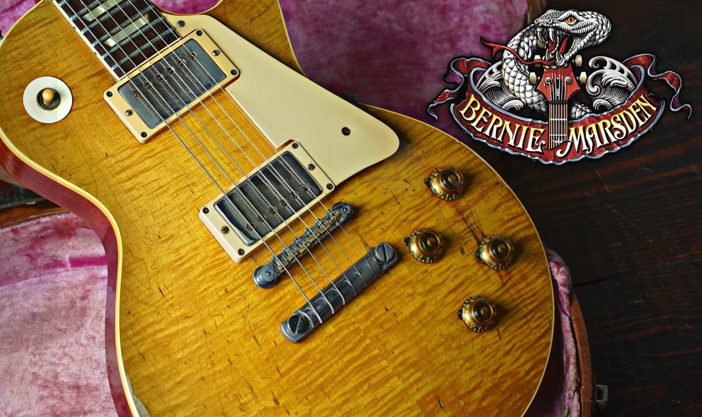 Más de 1 millón de € pide Bernie Marsden por su famosa Gibson '59 Les ...