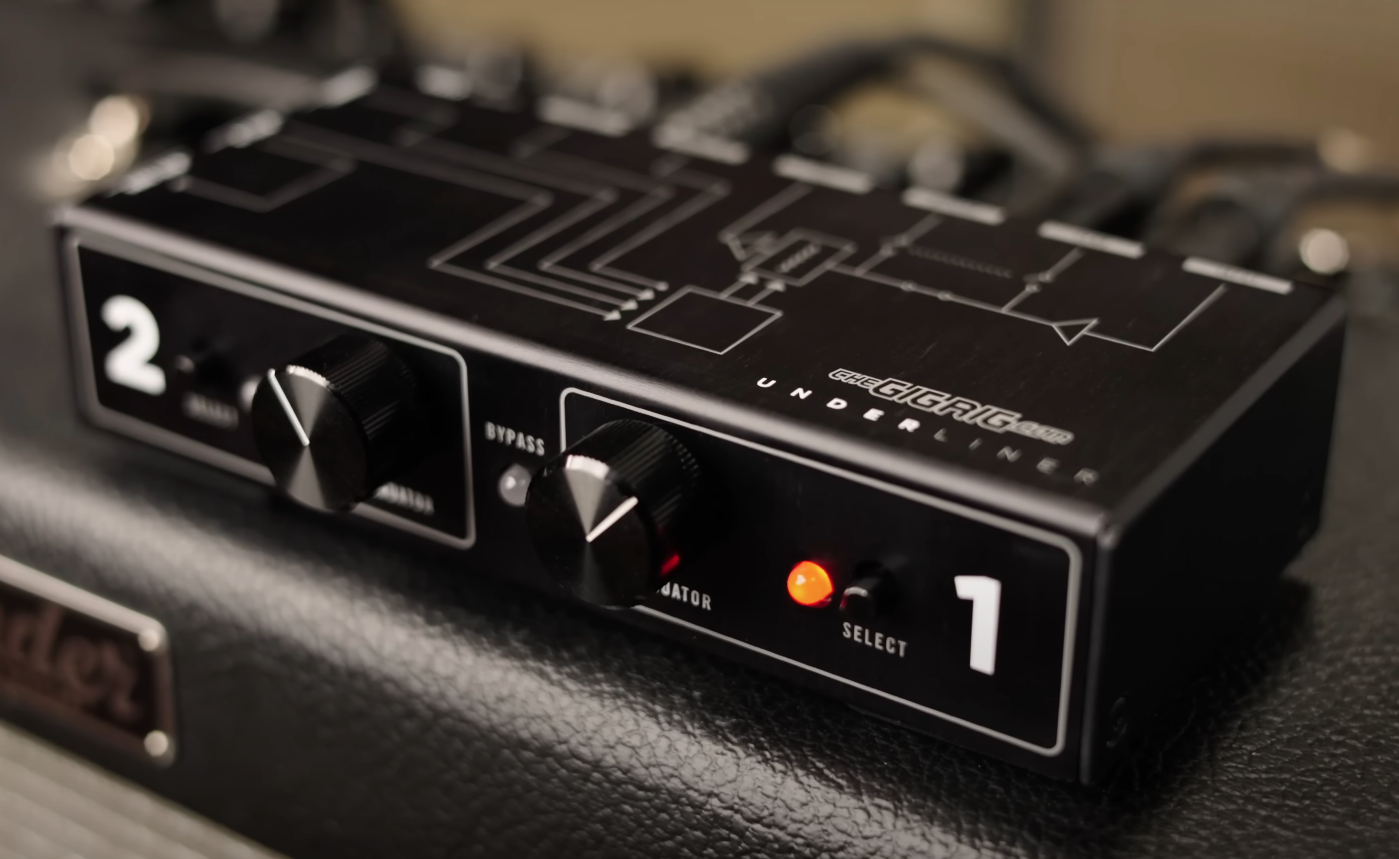 The GigRig Underliner, añade dos volumenes máster conmutables a tu ...