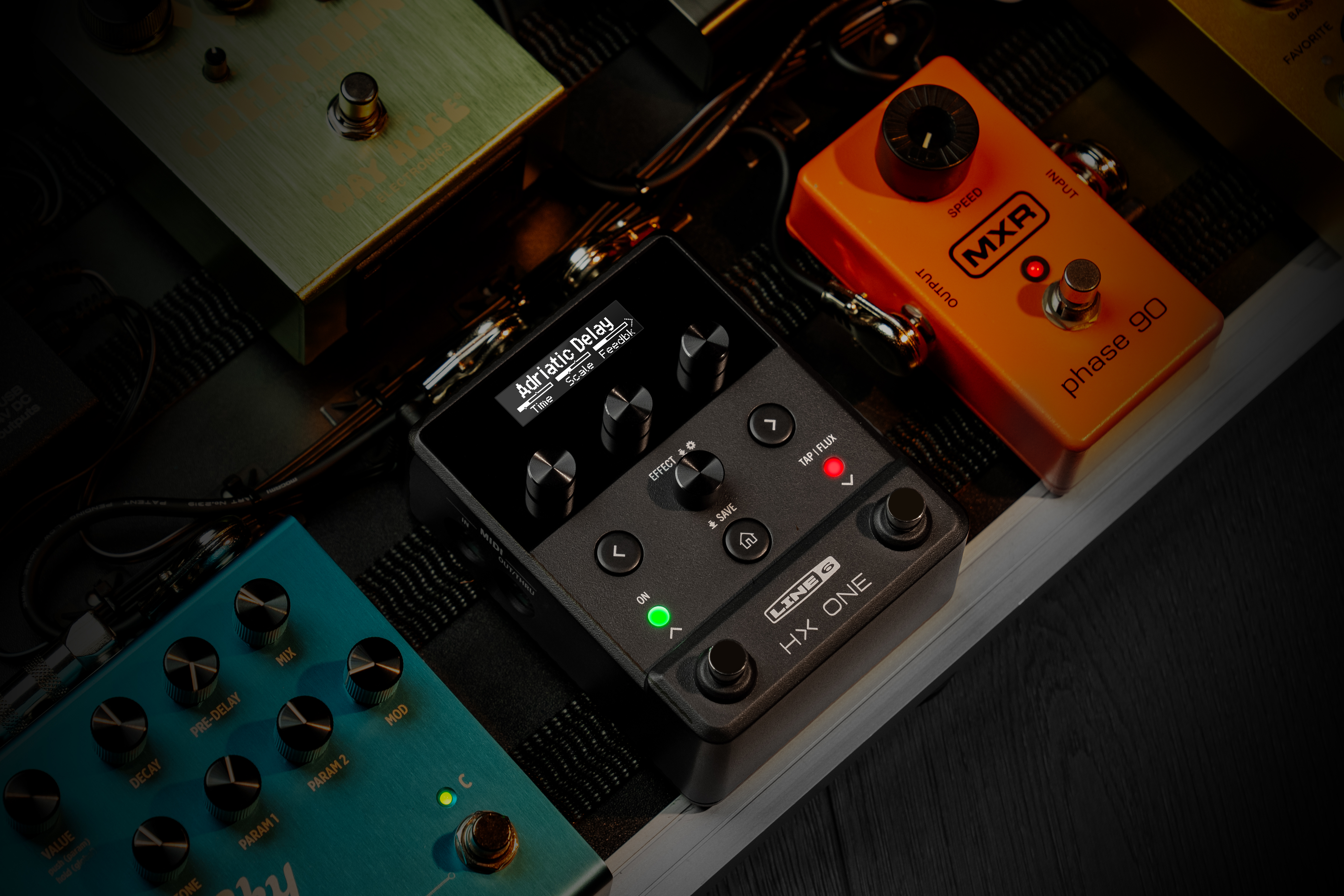Line 6 HX One, pedal con MIDI y 250 efectos estéreo | Guitarristas