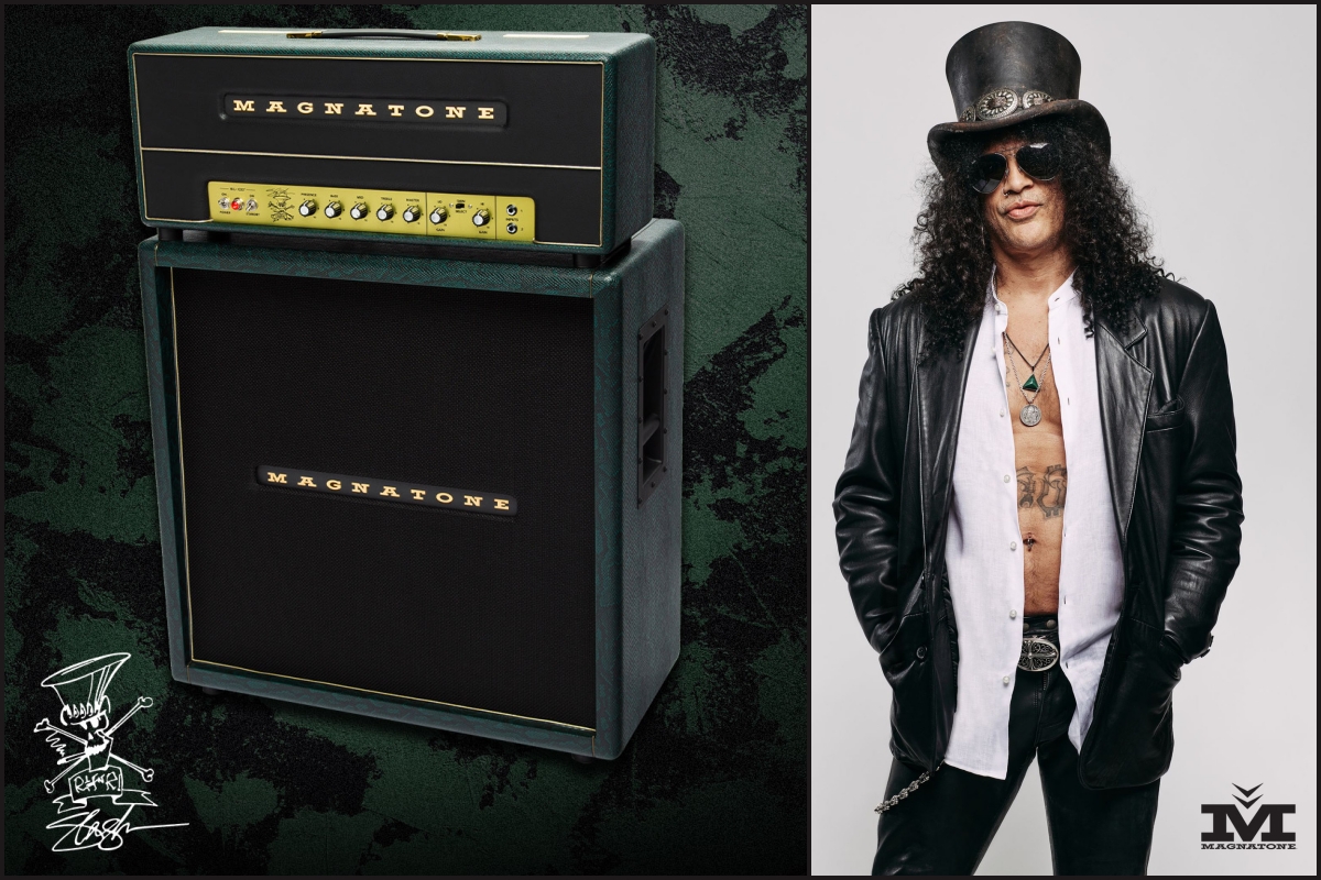 Slash presenta su esperado amplificador signature Magnatone SL-100 de ...