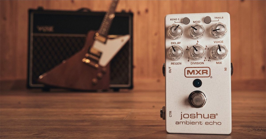 MXR Joshua Ambient Echo, avanzado pedal de delay estéreo con modulación ...