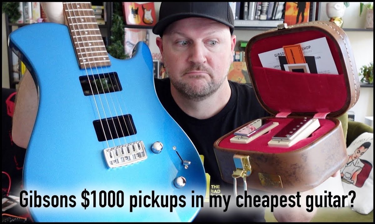YouTuber compara las humbucker Gibson de 999 dólares con unas Seymour ...