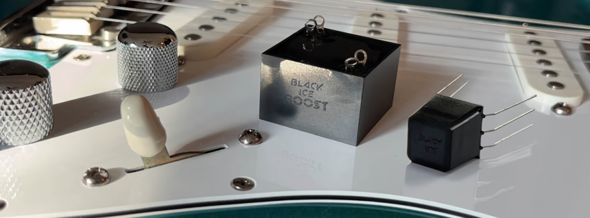 Black Ice Boost y Distort, dos mini booster y overdrive que se instalan ...