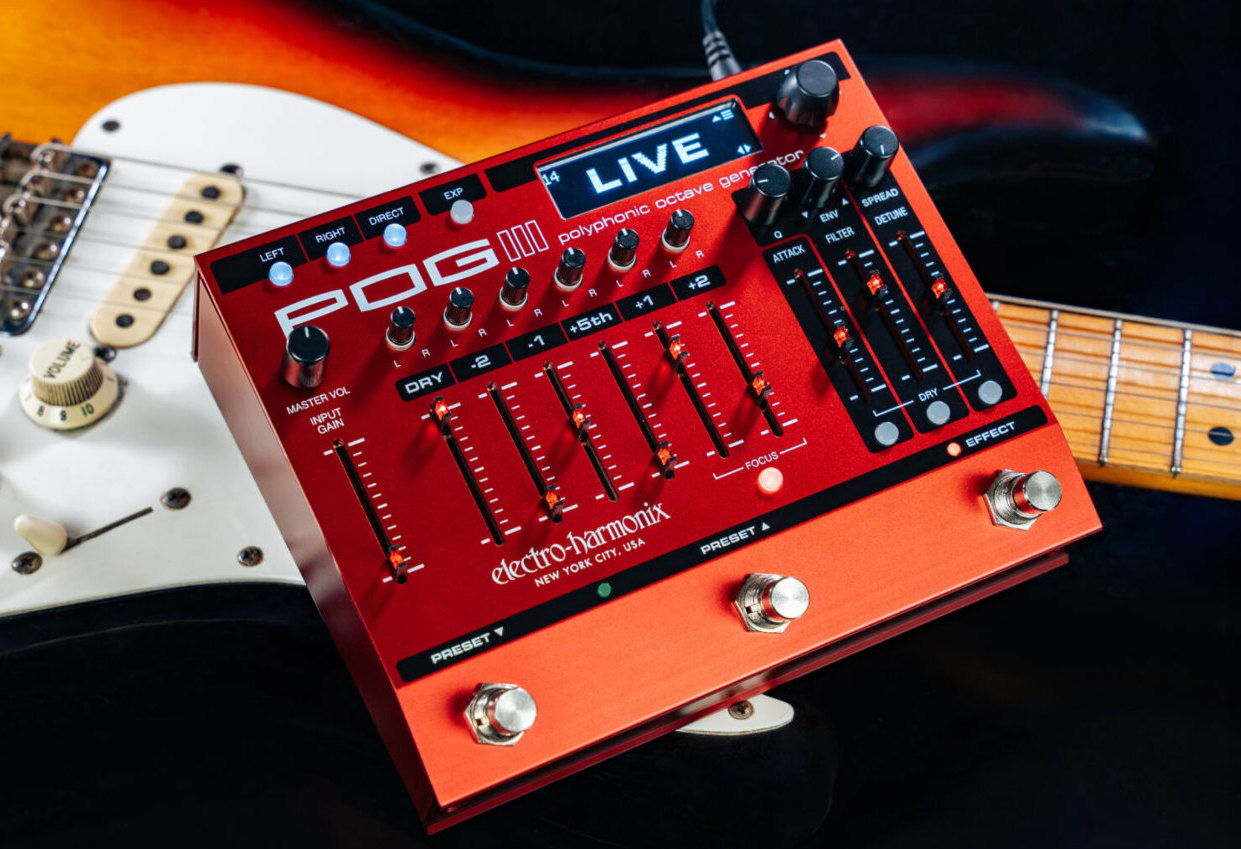 Electro-Harmonix estrena el POG3, su generador de octavas polifónico más potente hasta ahora ...