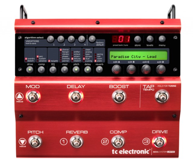 Edición limitada del TC Electronics Nova System | Guitarristas