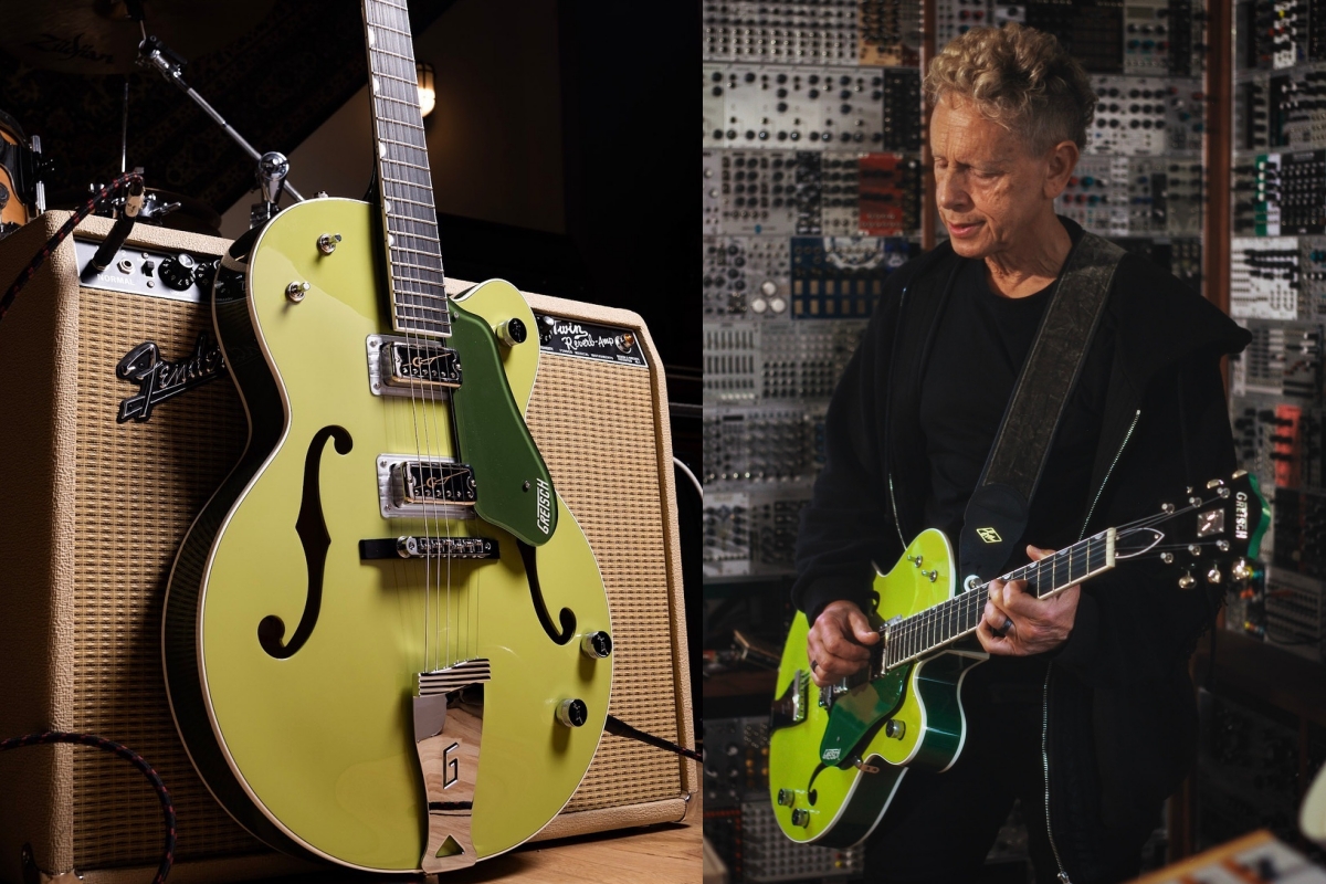 Gretsch G6618-MG Martin Gore Anniversary Center Block para el miembro fundador de Depeche Mode ...