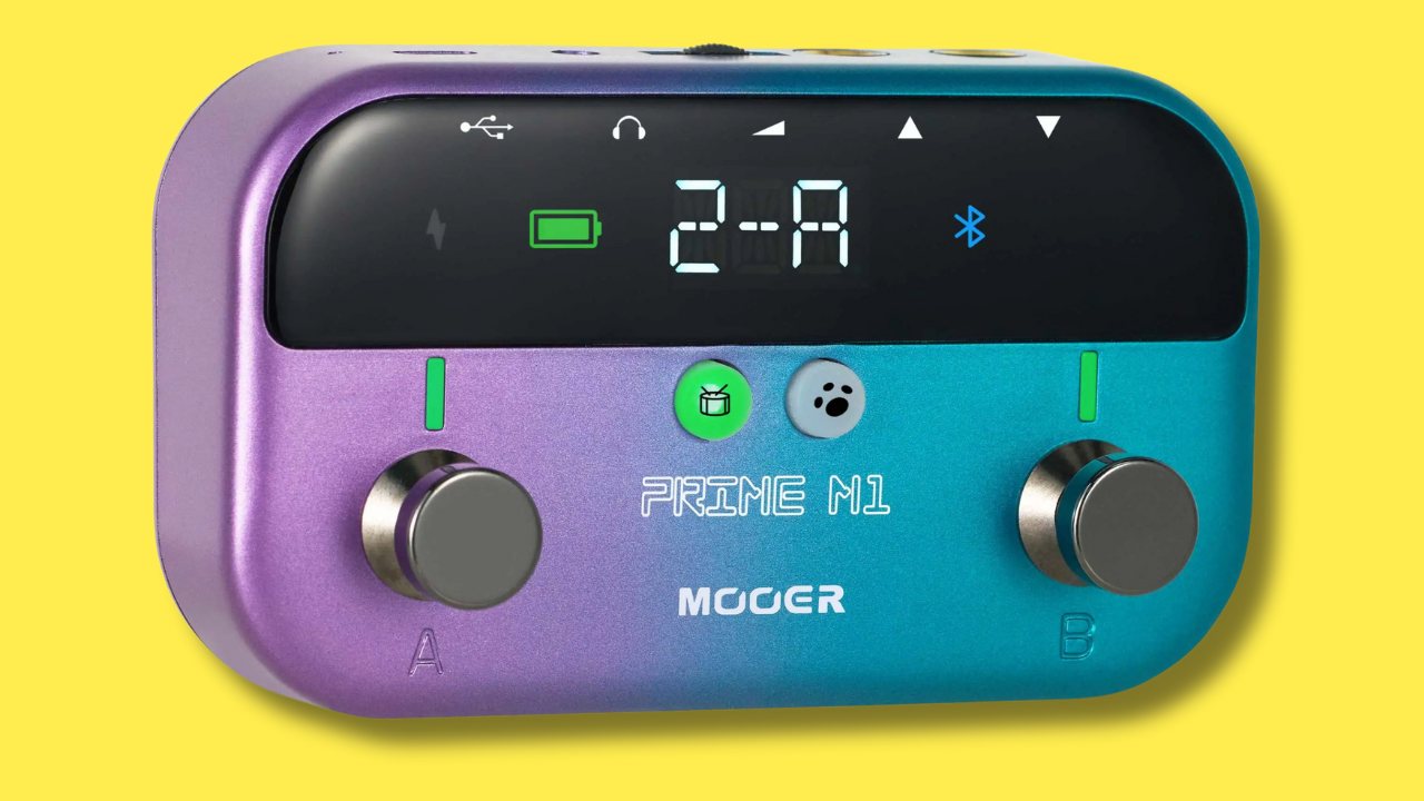 Mooer Prime M1: multiefectos con IR's, Bluetooth, looper y batería ...