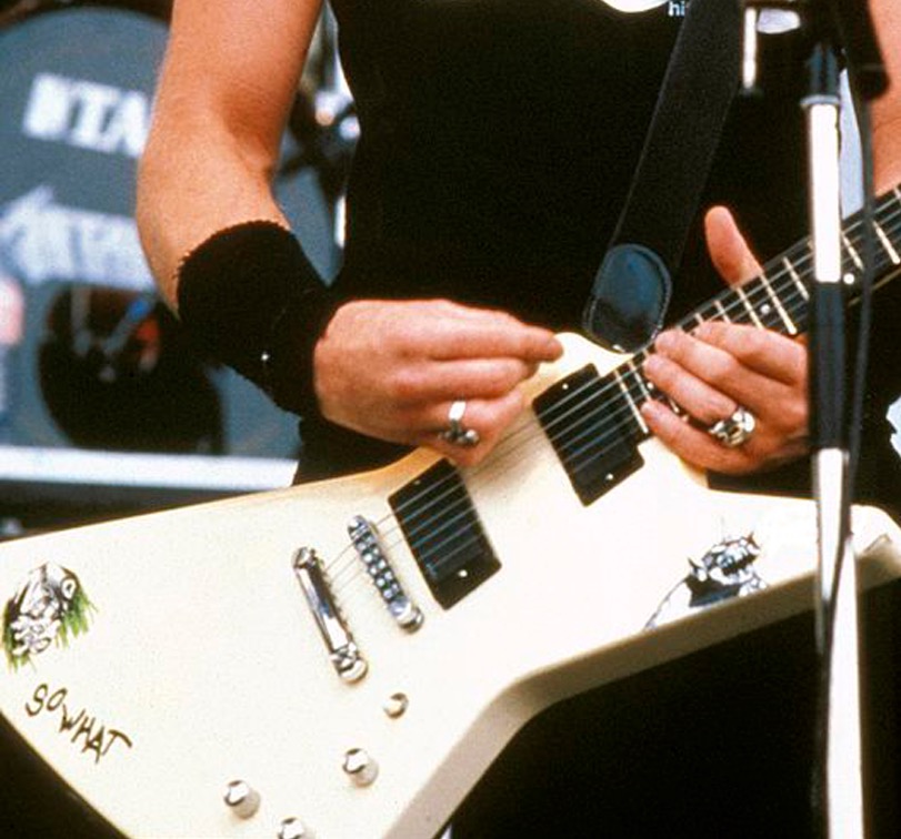 Es posible y es probable: una Gibson Explorer James Hetfield podría ...