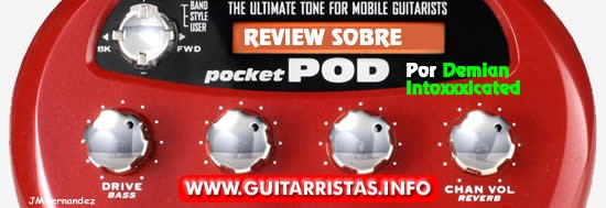 Review Pocket Pod Line 6. | Guitarristas