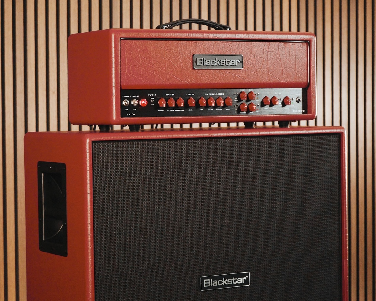 Blackstar DA100 Ruby, el primer amplificador a válvulas signature del guitarrista Doug Aldrich ...