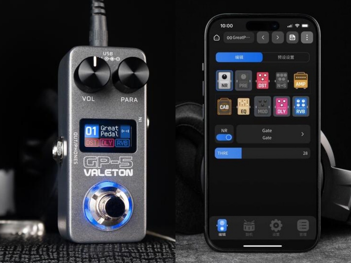 Valeton GP-5, un mini pedal que combina multiefectos, carga de archivos ...