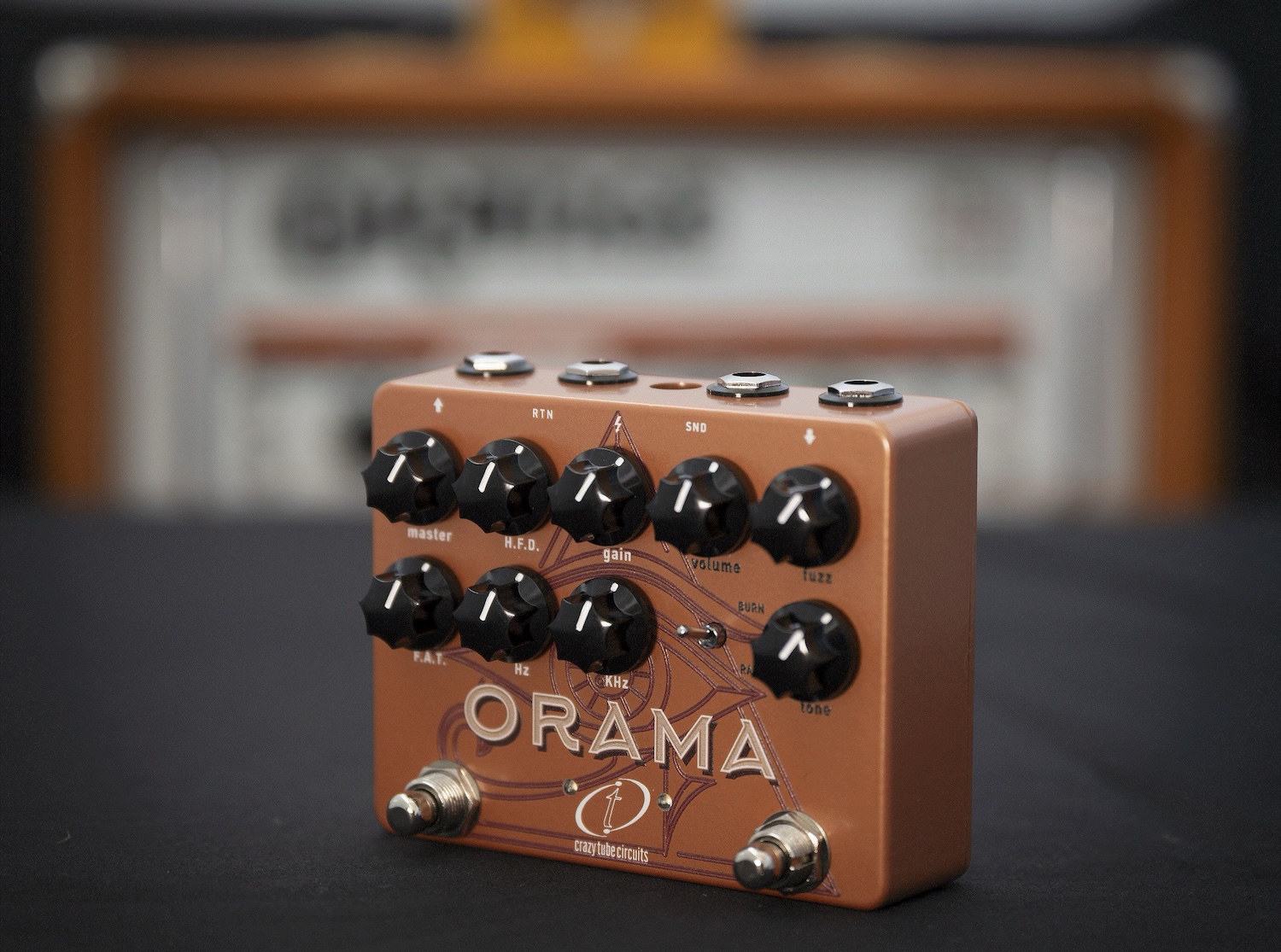 Crazy Tube Circuits Orama, un pedal dual inspirado en el ampli Orange ...