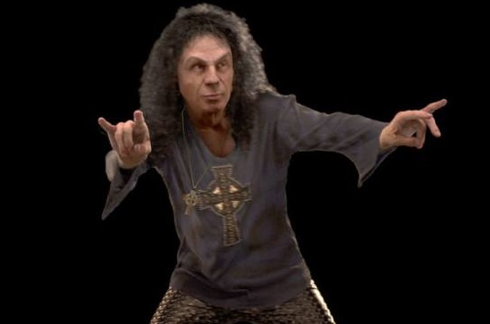 Dio es recreado en forma de holograma durante el show de Dio Disciples ...