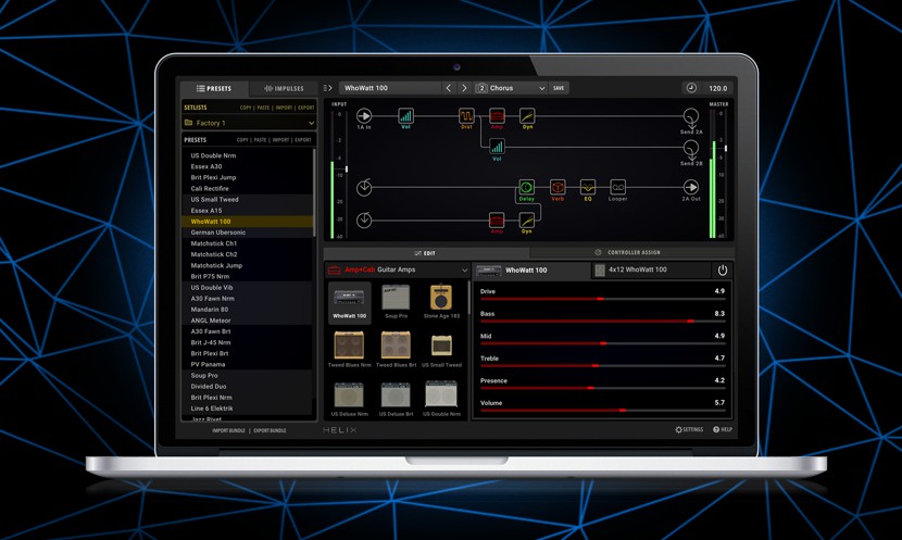 El multiefectos Line 6 Helix, también ahora como plugin | Guitarristas