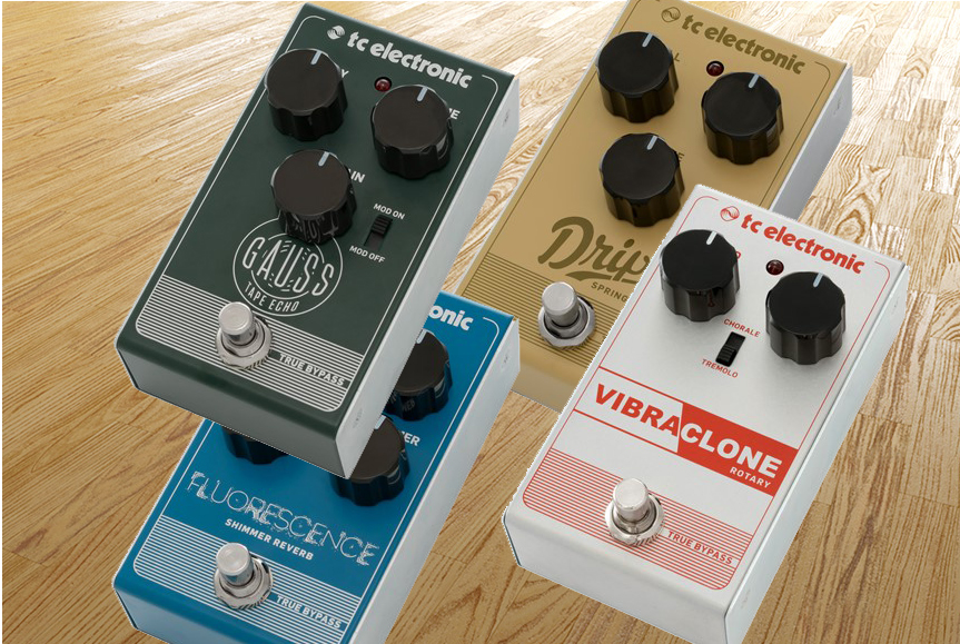 Fluorescence, Drip, Vibraclone y Gauss, los 4 nuevos pedales de TC ...