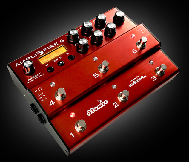 AmpliFIRE 6, el procesador de Atomic, ahora con 6 pulsadores | Guitarristas