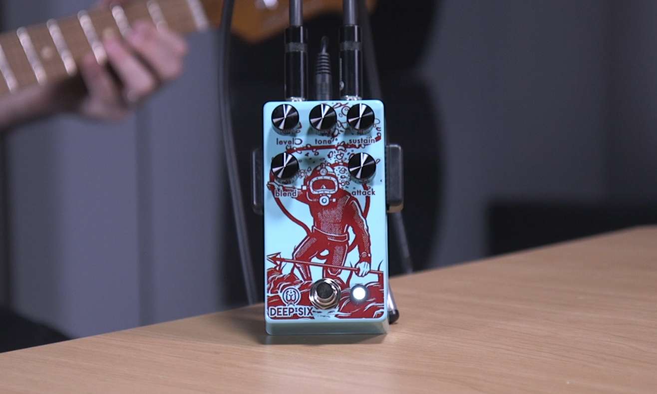 Demo del compresor Walrus Audio Deep Six V3 (No talking) | Guitarristas