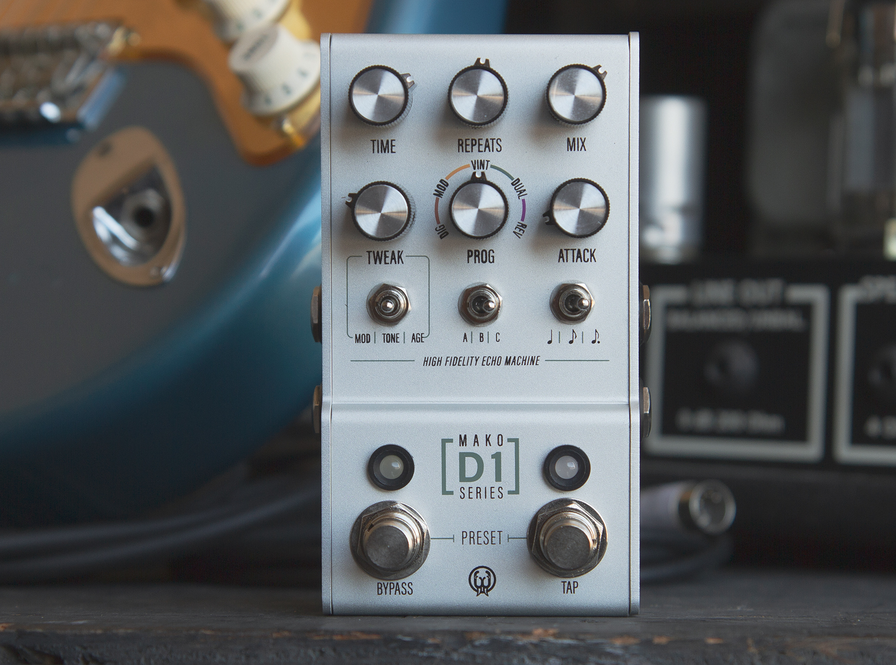 Walrus Audio Mako Series D1, un potente delay multi-función estéreo con ...