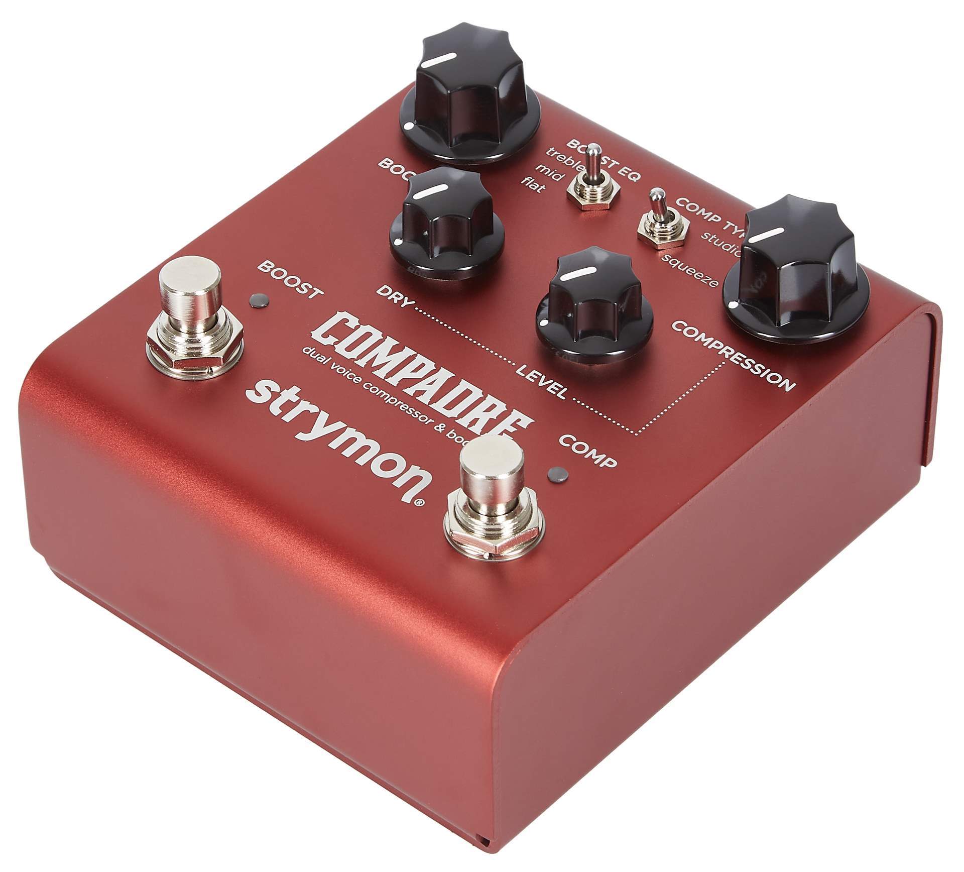 Strymon Compadre, compresor dual y booster programable con control Midi ...