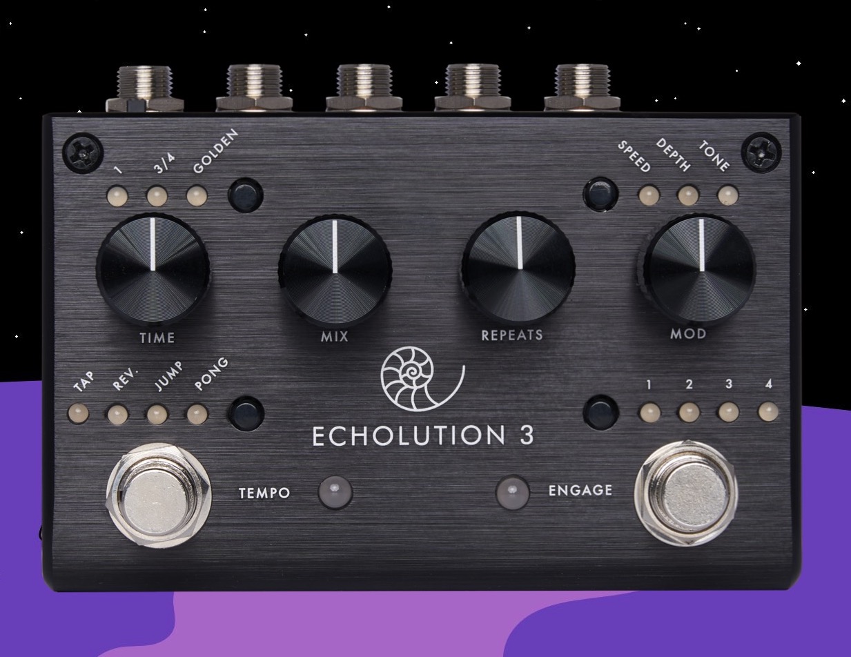 Pigtronix Echolution 3, nueva versión compacta de su delay multitap ...
