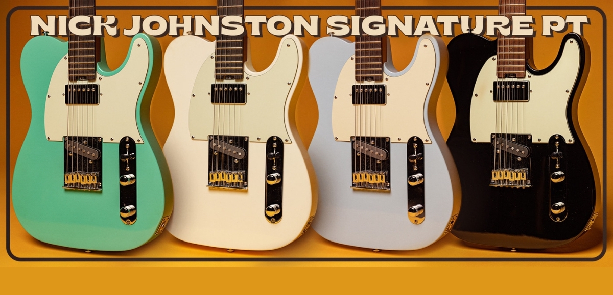 Schecter Nick Johnston Signature PT, ya es oficial su nueva guitarra ...